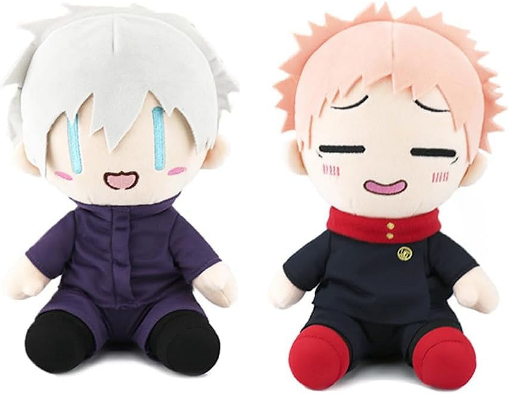 Gvupev Jujutsu Kaisen Plush - 9" Satoru Gojo & Yuji Itadori Plushies ...