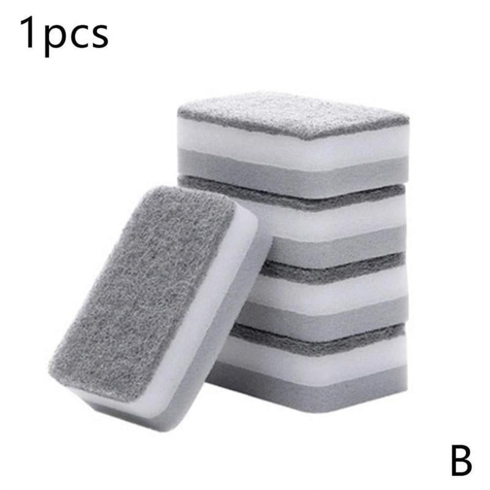 Gvyyzp Double-sided Cleaning Wipe Sponge Scouring Pad Kitchen Cleaning ...