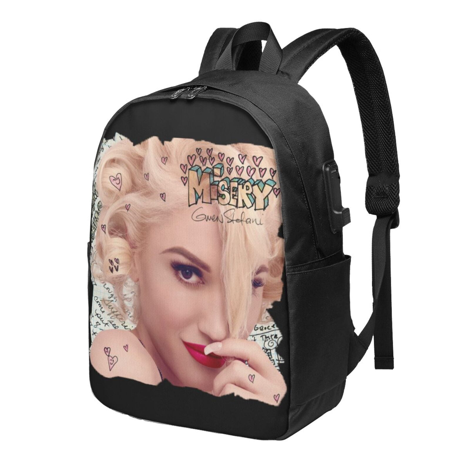 Gwen Stefani Misery Backpack Fashion Travel Backpack Laptop Backpack 17 ...