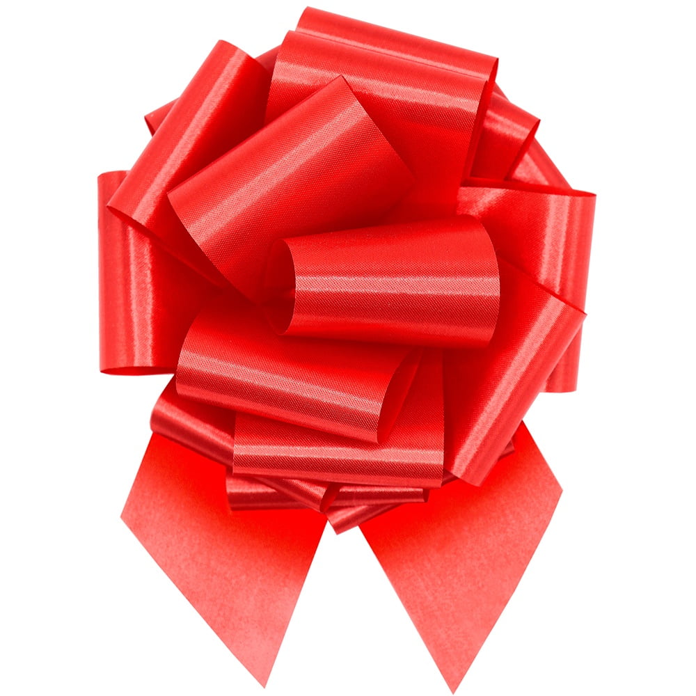 Gwen Studios 6 Inch Pull Bow Value Pack, 12 Count, Red - Walmart.com