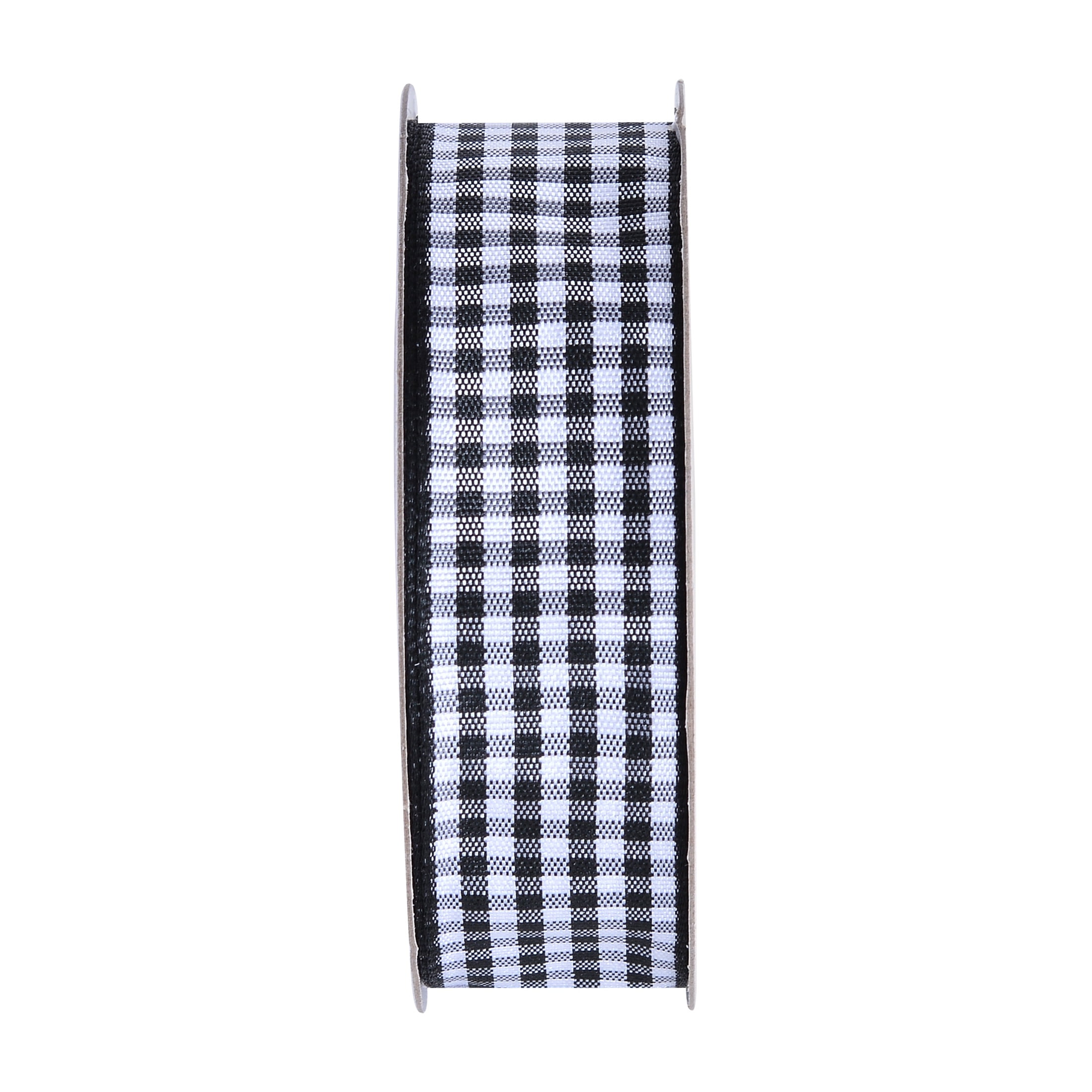 Gwen Studios 7/8" Black and White Gingham Check Ribbon, 3 Yards ...