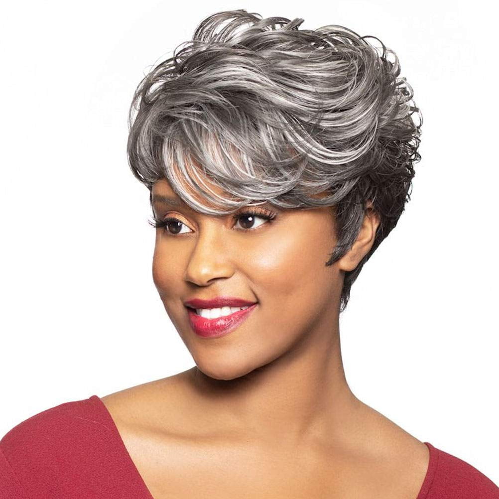 Gwendolyn Wig Color F2671 - Foxy Silver Wigs Short Wavy Pixie Wispy ...