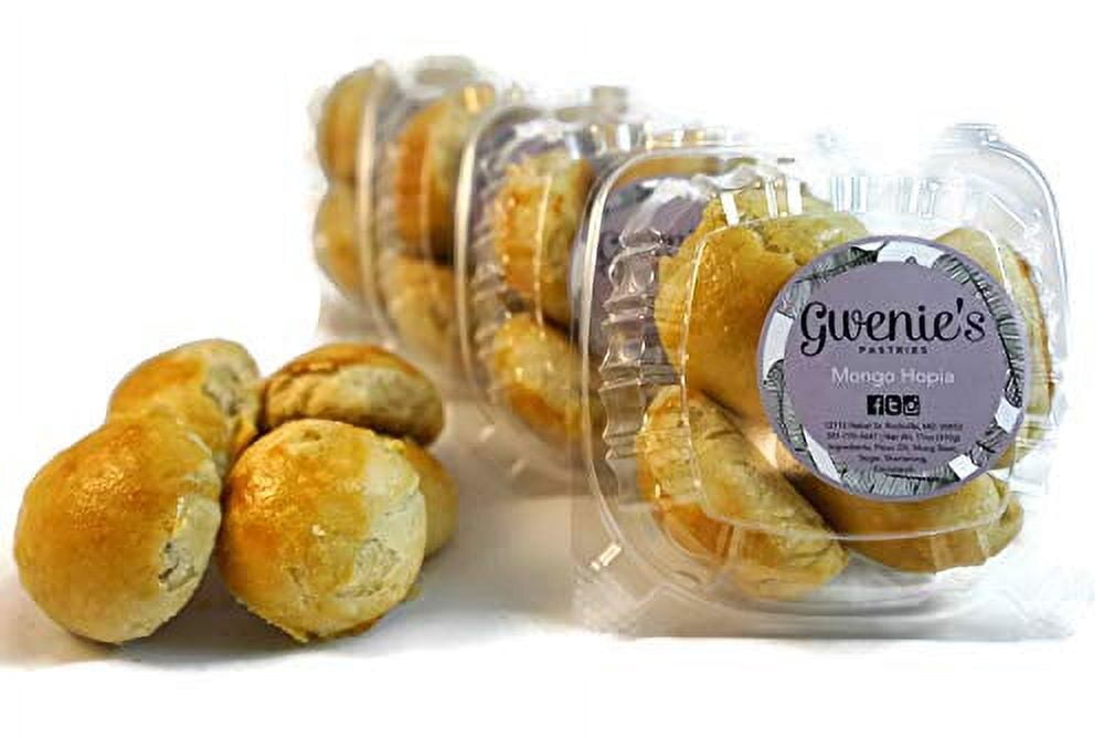 Gwenie's Pastries Mongo Hopia, Filipino Flaky Pastry with Sweet Mung ...