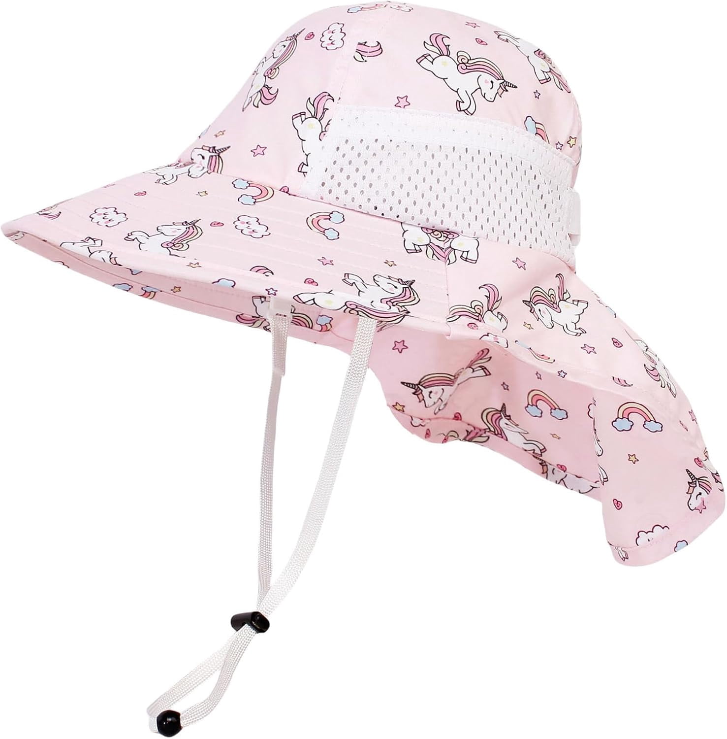 Gwlyn Baby Sun Protection Hat Summer Toddler Adjustable UPF 50+ Wide ...