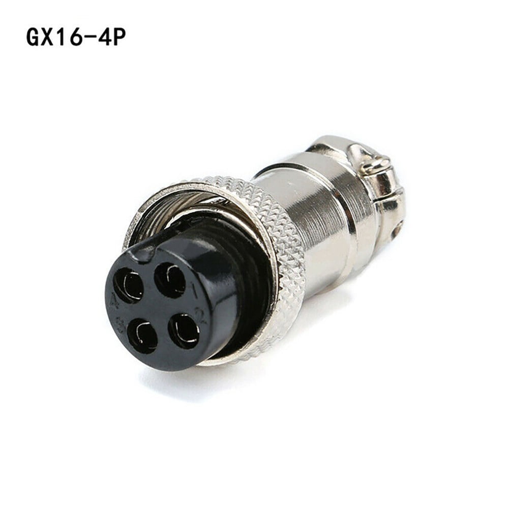 Gx16 2Pin/3/4/5/6/7/8Pin Aviation Male&Female Metal Connector Socket 4 ...
