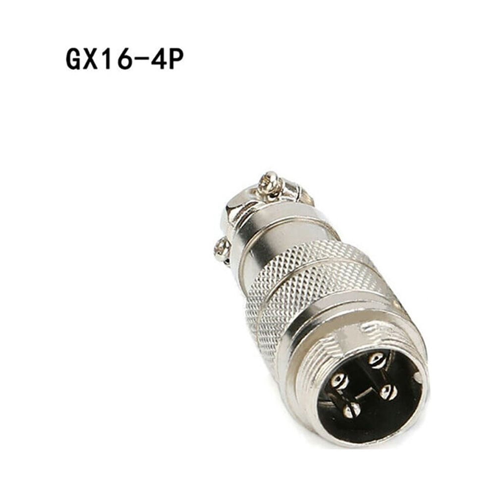 Gx16 2Pin/3/4/5/6/7/8Pin Aviation Male&Female Metal Connector Socket ...