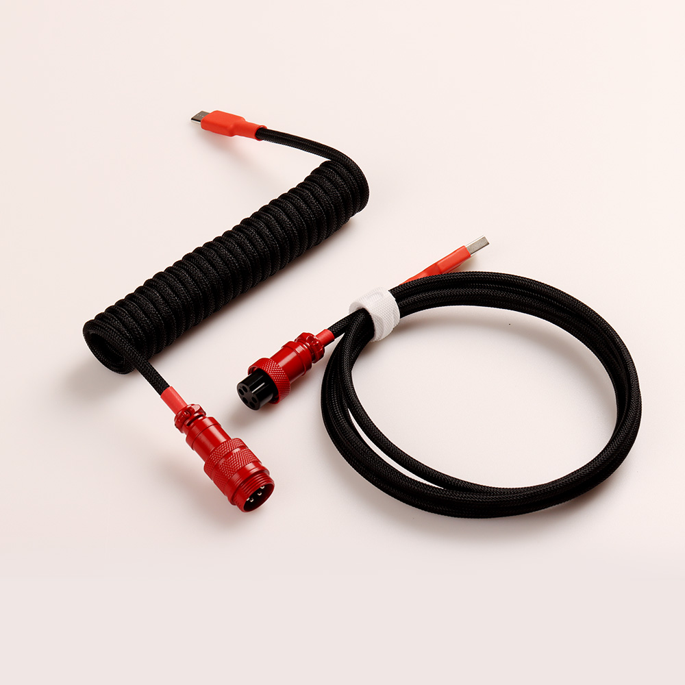 Gx16 5pin Electric Power Cord Cable Aviator Coiled Keyboard Cable Type ...