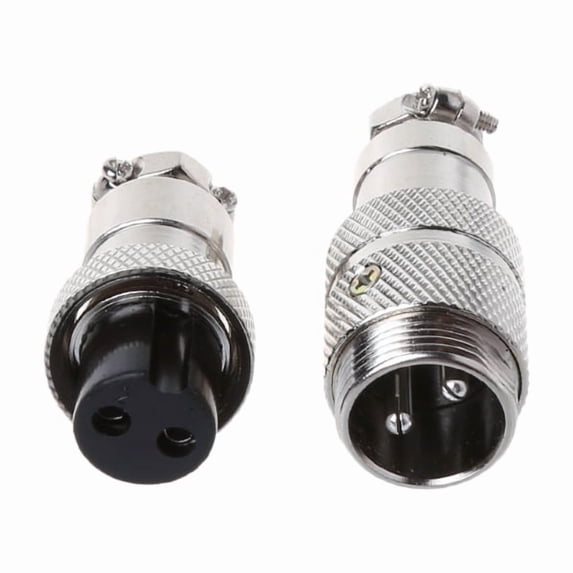 Gx16 Butting Aviation Male Connector Female Plug 2/3/4/5/6/7/8 Pin ...