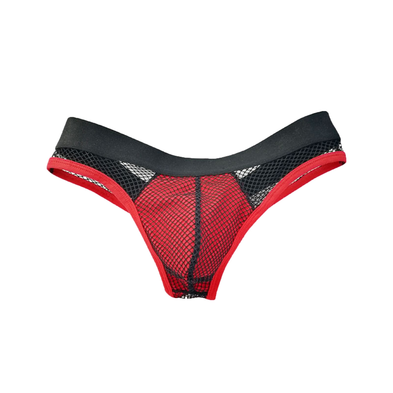 Gxdcog Mens Sexy Mesh Briefs Soft Breathable Bulge Pouch Underwear ...