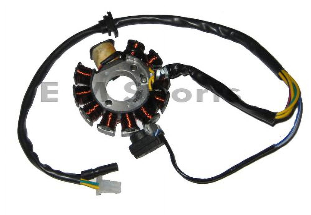 Gy6 Scooter, Moped, Atv, Quad, Go Kart Stator Magneto 125cc 150cc - 11 ...