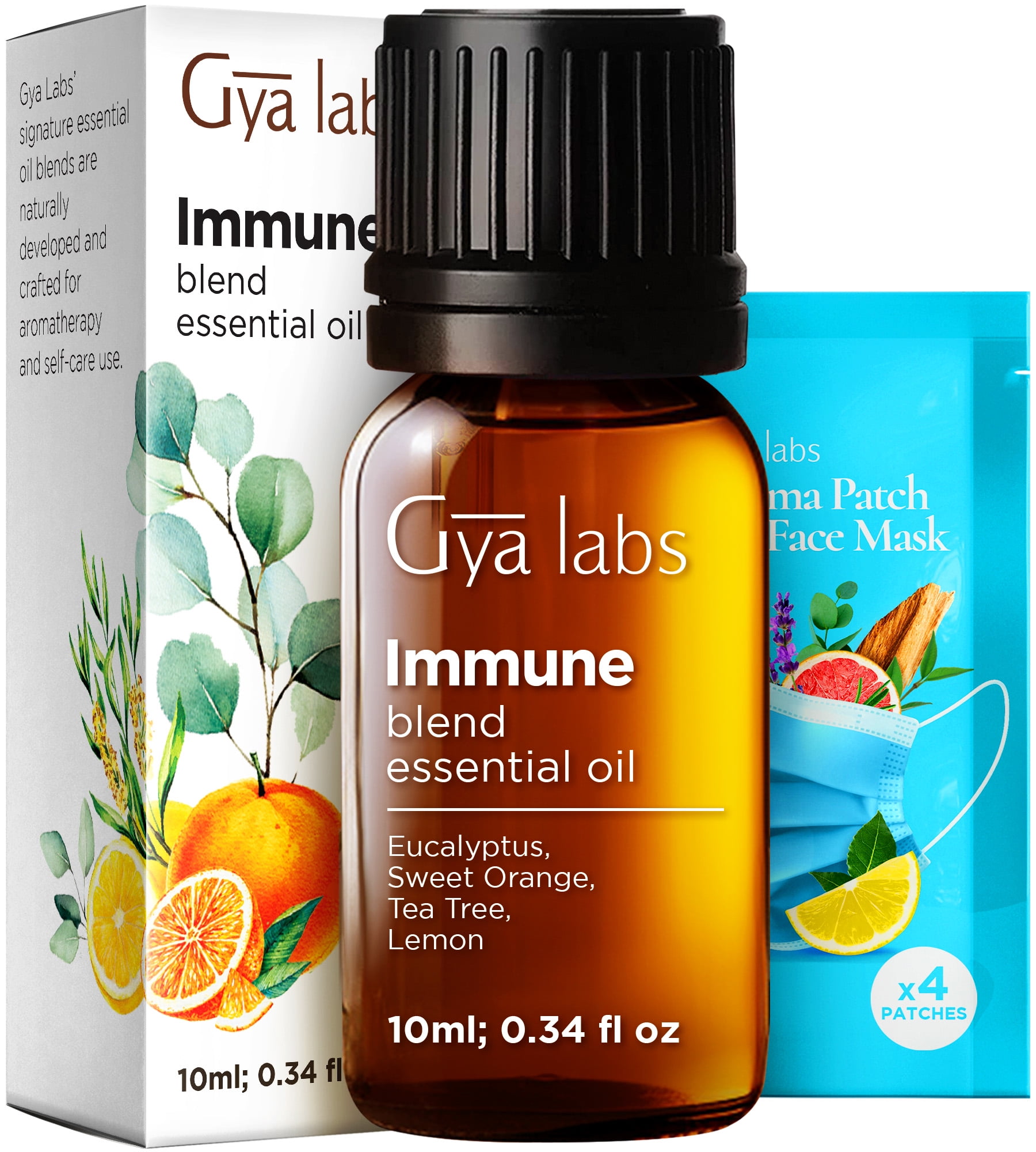 Gya Labs Immune Essential Oil Blend for Diffuser & Wellness - Thieves ...