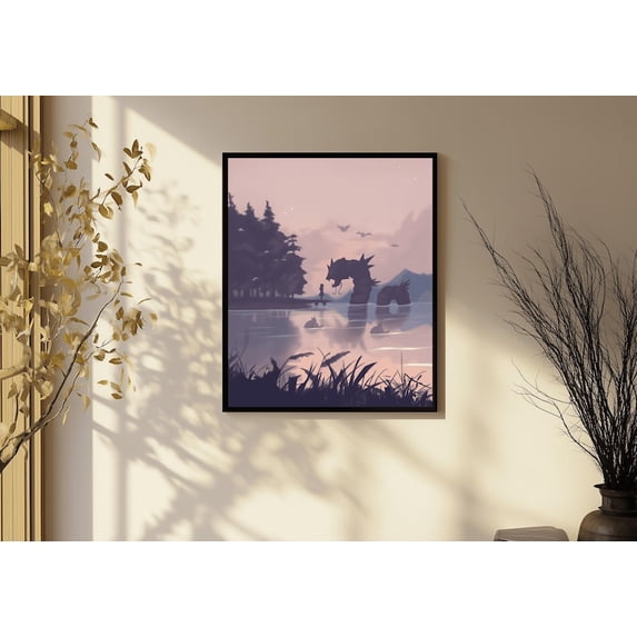 Gyarados Pokemon, Poster, Anime, High Quality, Printable Wall Art ...