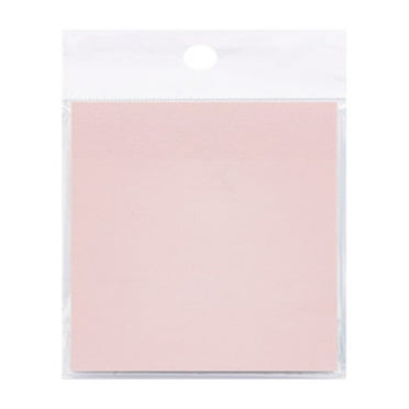 WGOUP 3 Packs Transparent Sticky Notes Waterproof Self-Adhesive Clear ...