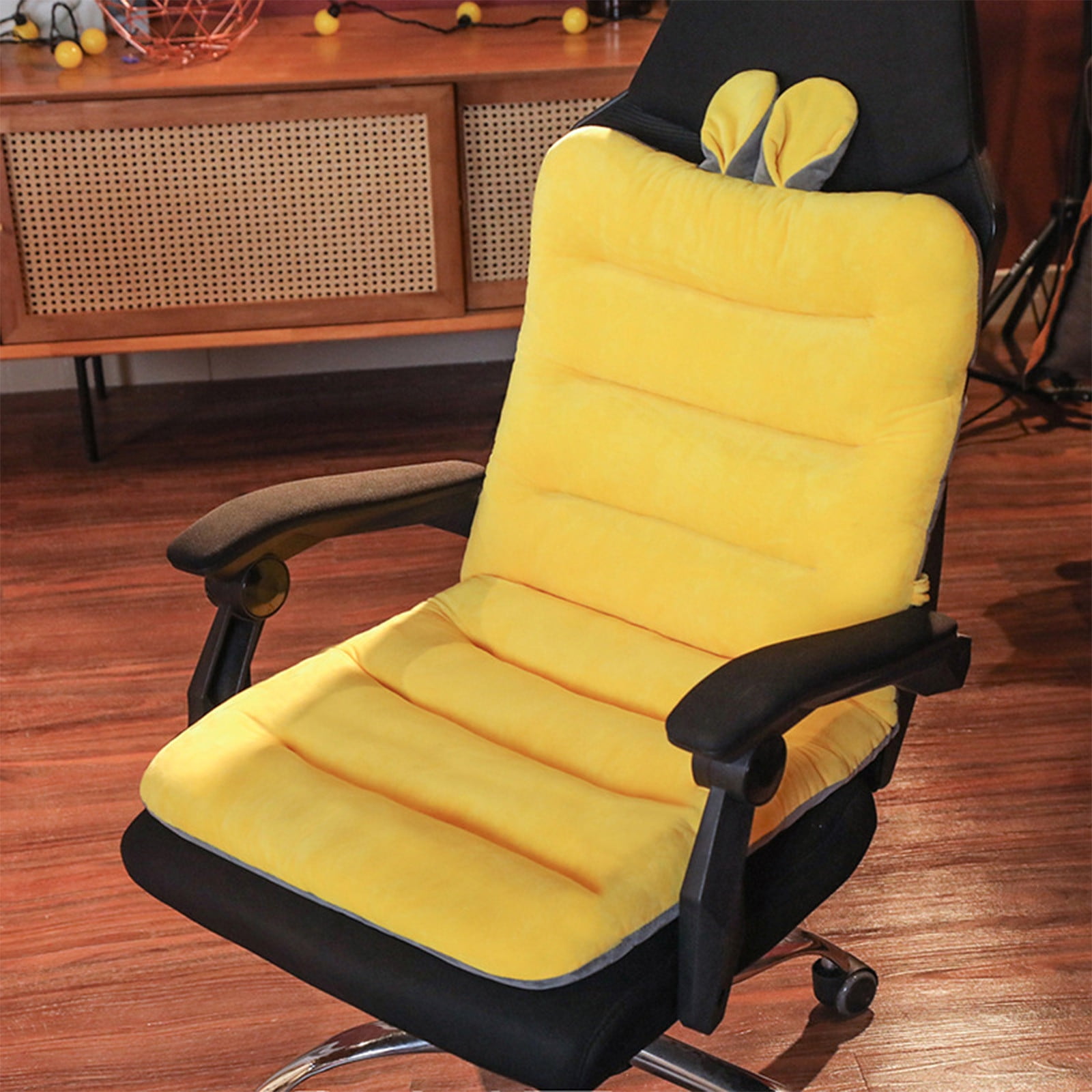 Gyedtr Floor Chair with Back Support - Floor Gaming Chair, Padded ...