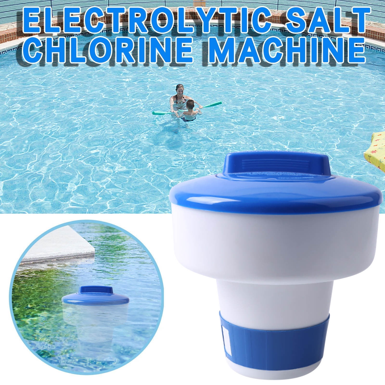 Gyedtr Pool Chlorine Floater, Collapsible, Chlorine Tablet Floater ...