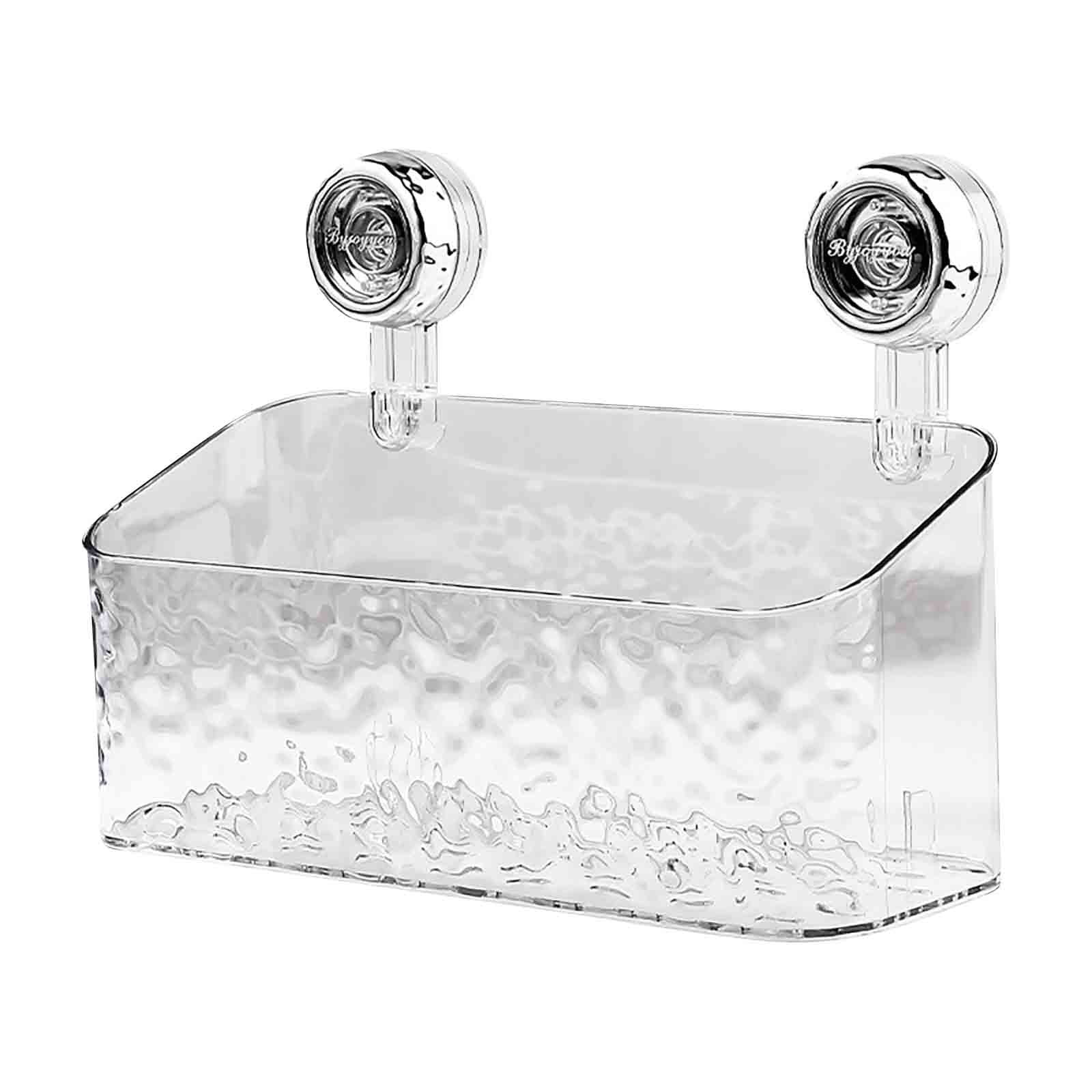 Gyedtr Shower Caddy,Suction Cup Shower Organizer Bathroom Removable ...