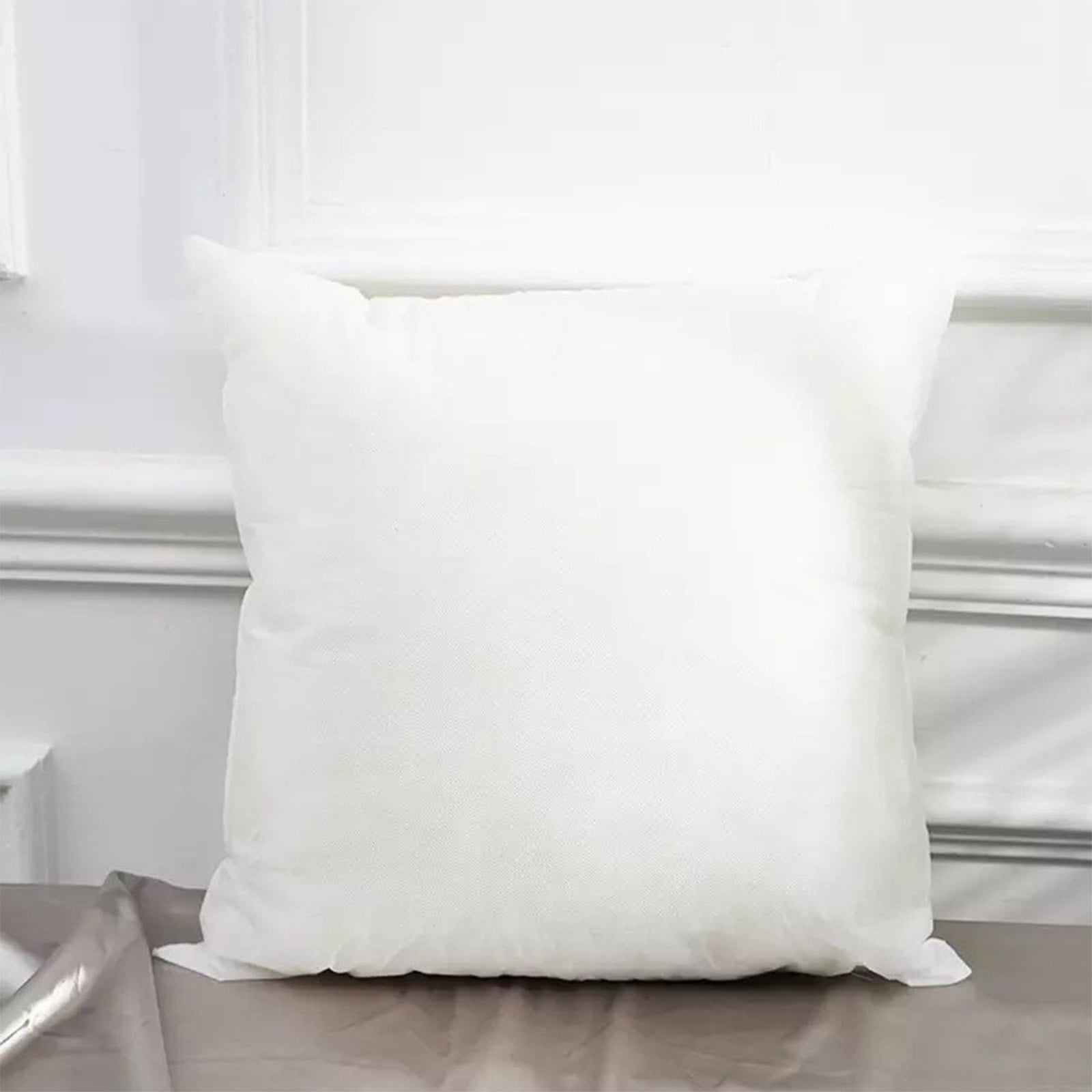 Gyedtr Soft Milk Silk & Polyester Sofa Pillow Core - White, Breathable ...