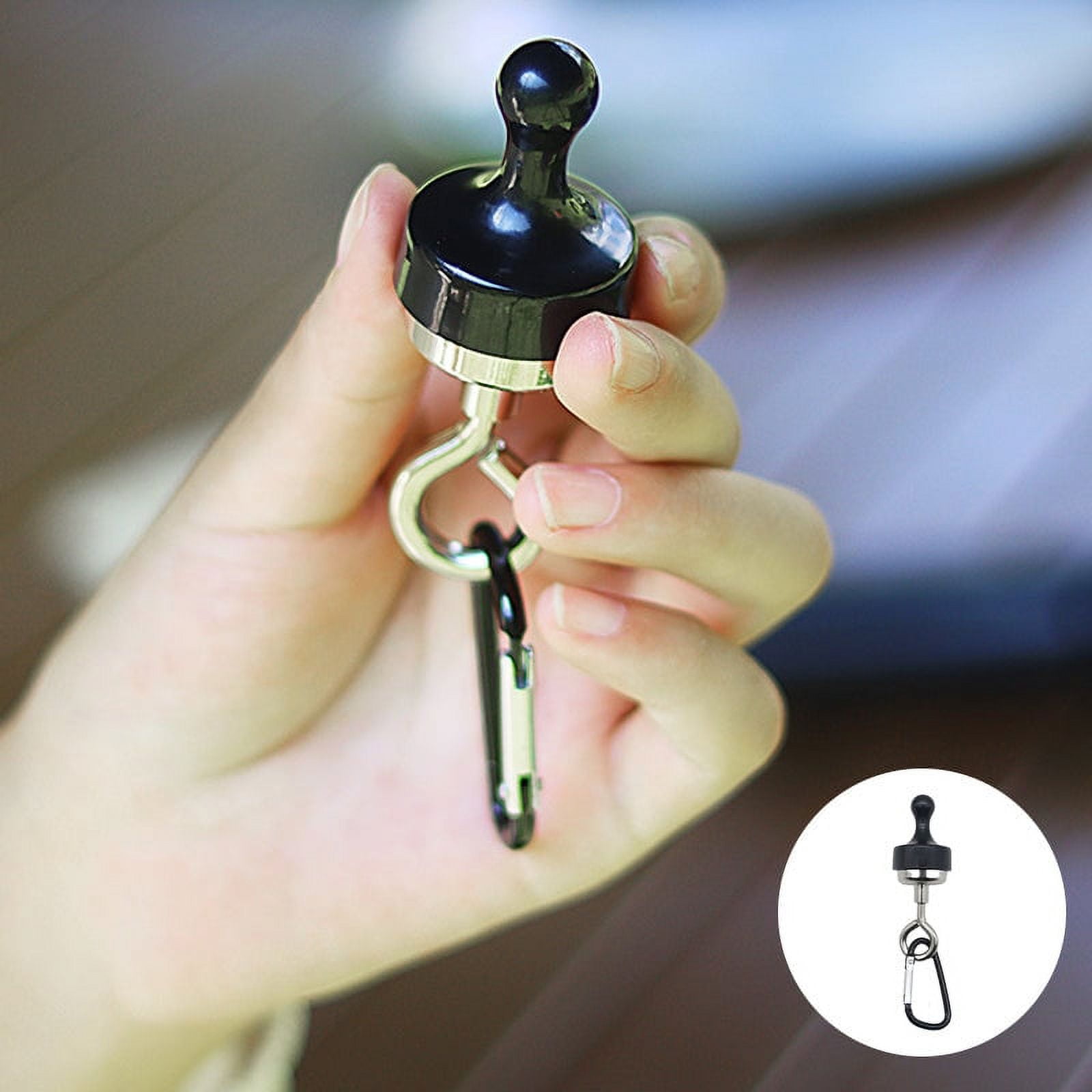 Gyedtr Strong Magnet hooks, Pulling Force Rare Earth Magnetic Hooks ...