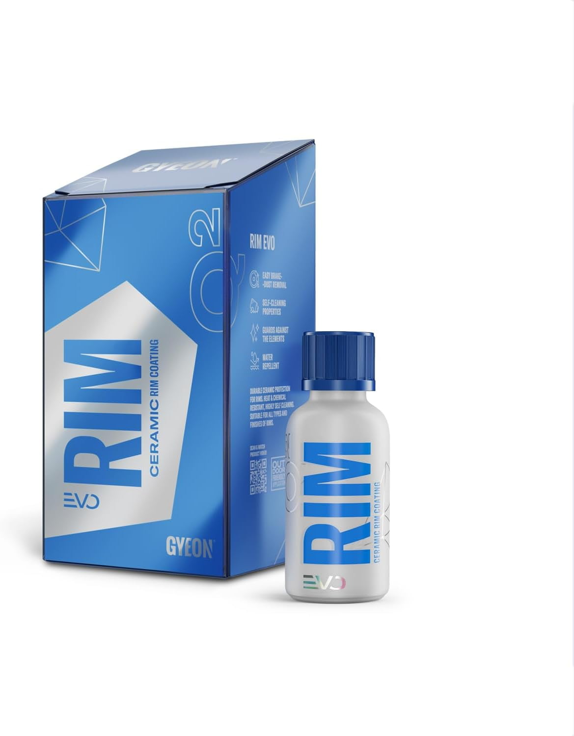 Gyeon Rim EVO 30ml - Ceramic Coating Kit for Wheels - Brake Dust and ...