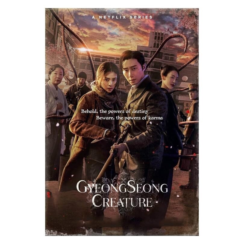 Gyeongseong Creature Poster, Horror Tv Series Poster Korean Tv Series ...