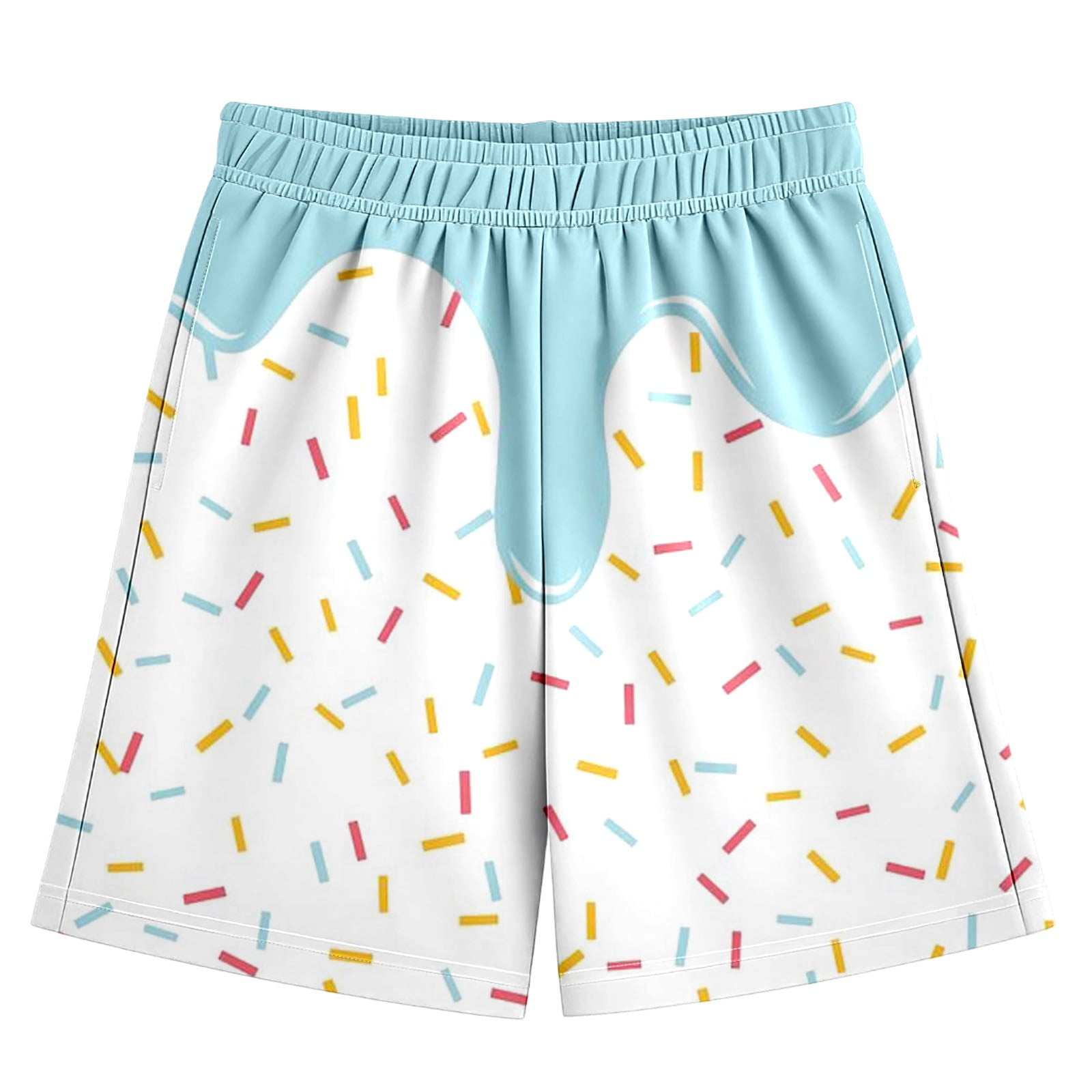 Gyexs Baseball Drip Shorts for Boys Boys Swim Trunks Drip Shorts for ...