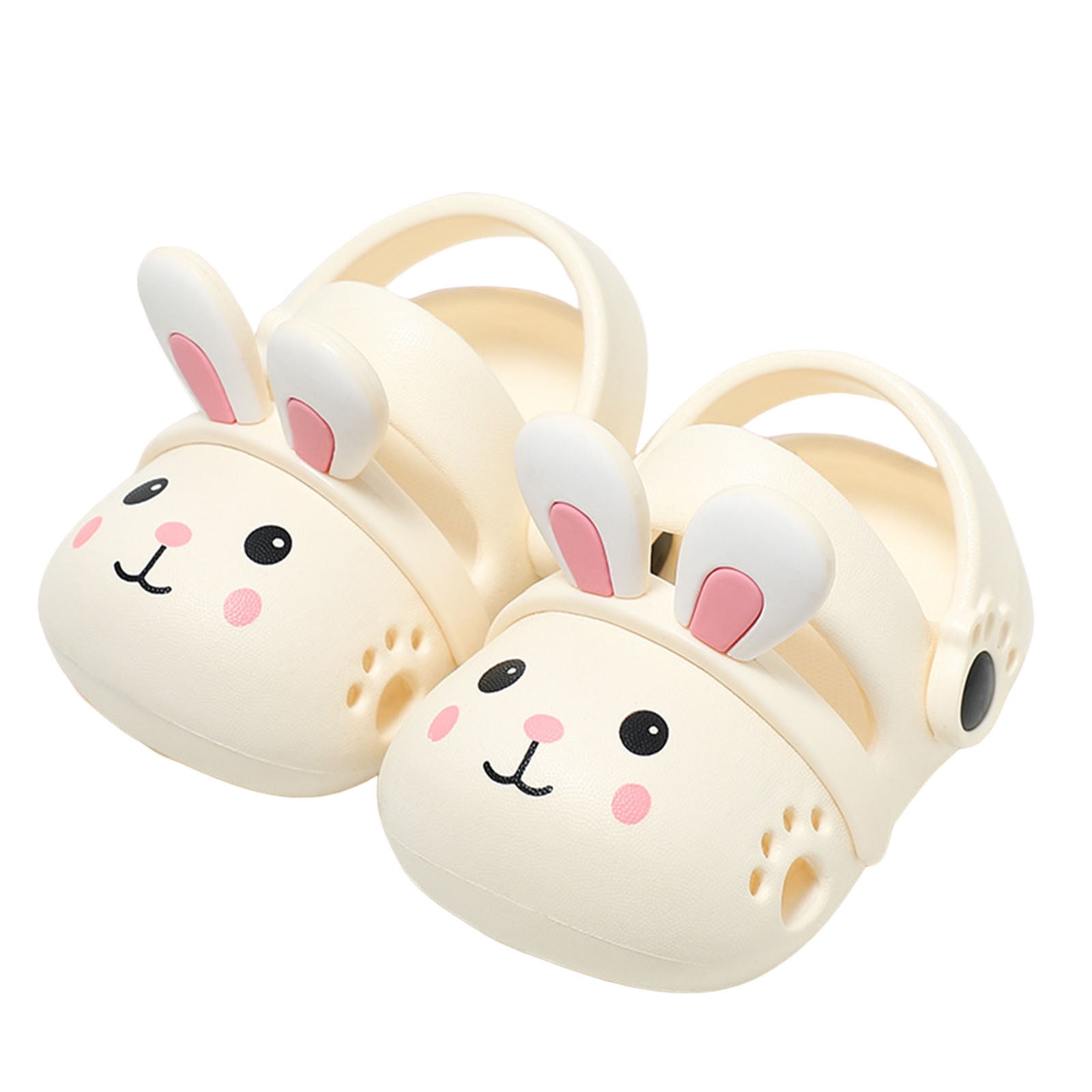 Gyexs Cute Slippers Kids Clogs for Girls 8-9 Years Bunny Summer Shower ...