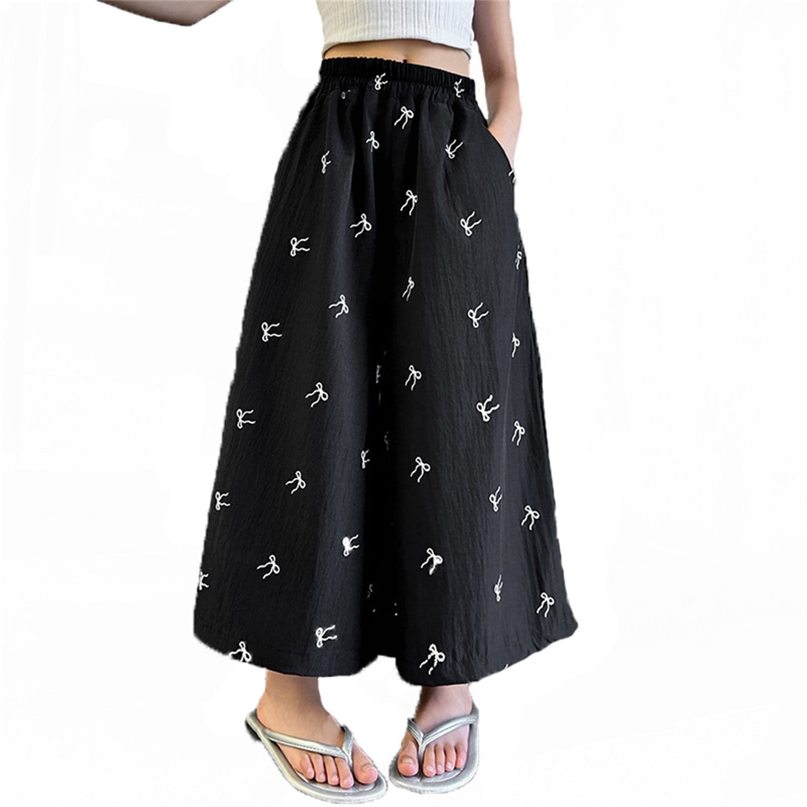 Gyexs Girls Flare Jeans Trendy Jogger Trousers Lounge Joggers Trousers ...