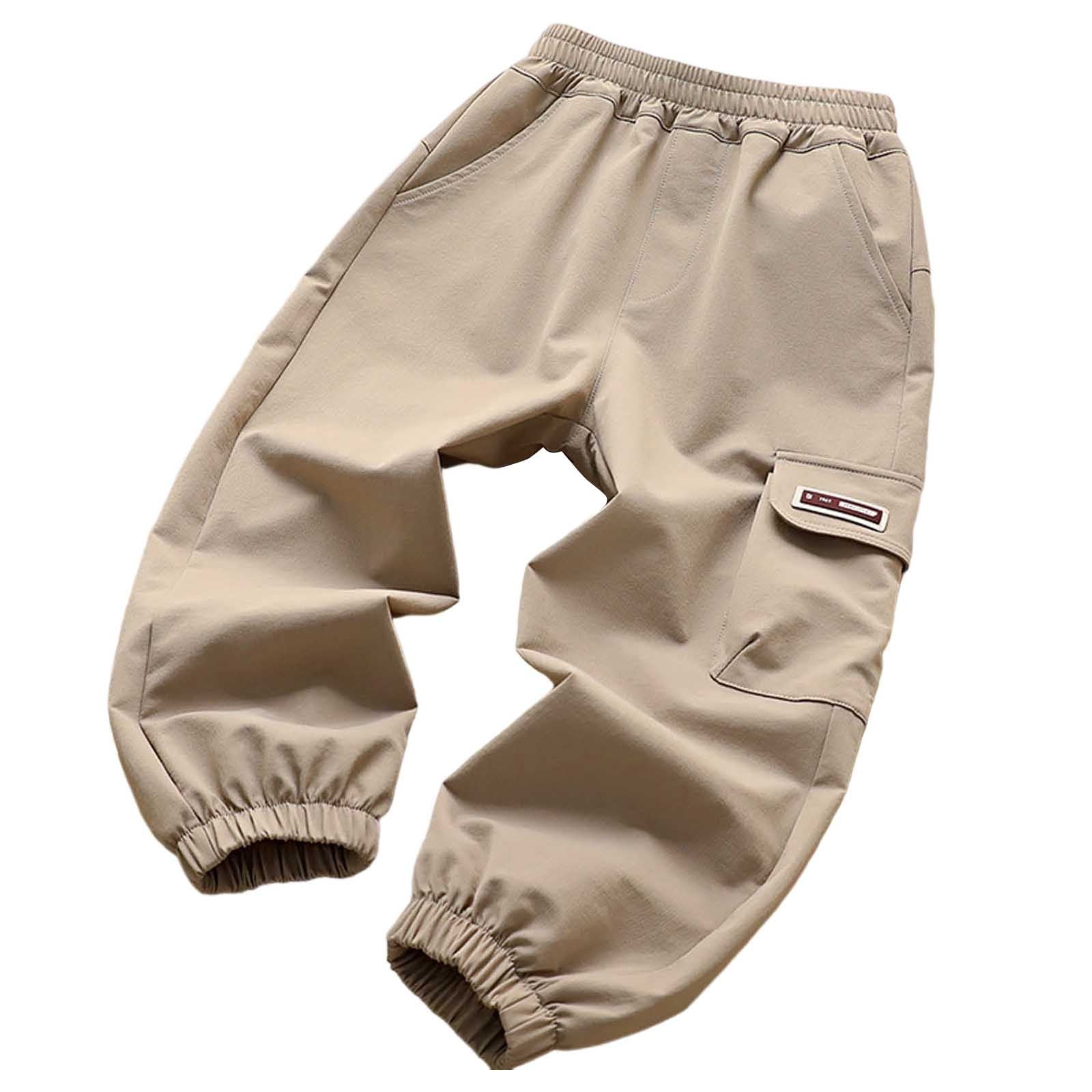 Gyexs Girls Wide Leg Jeans Straight Leg Elastic Athletic Pants Back To ...