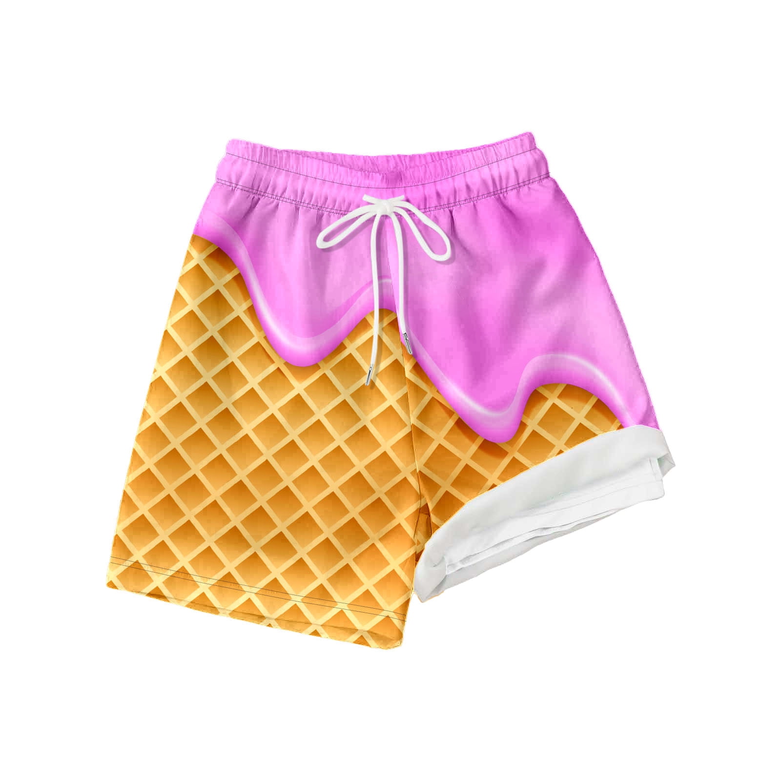 Gyexs Ice Cream Shorts for Boys Summer Sports Outdoor Homewear Ice ...