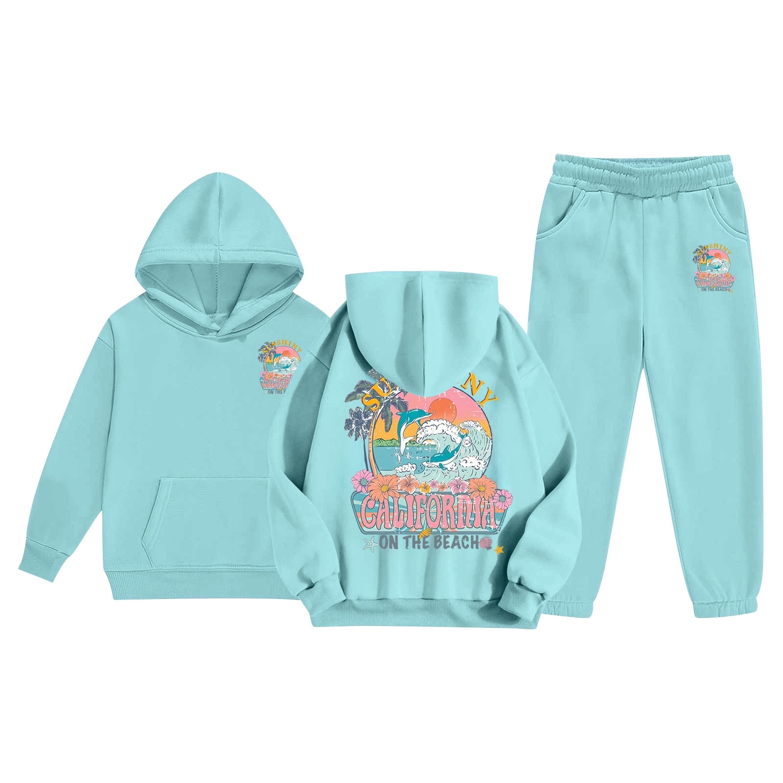 Gyexs Kids Clothes for Toddler Girls Size 6-7 Years Fashion Letter ...