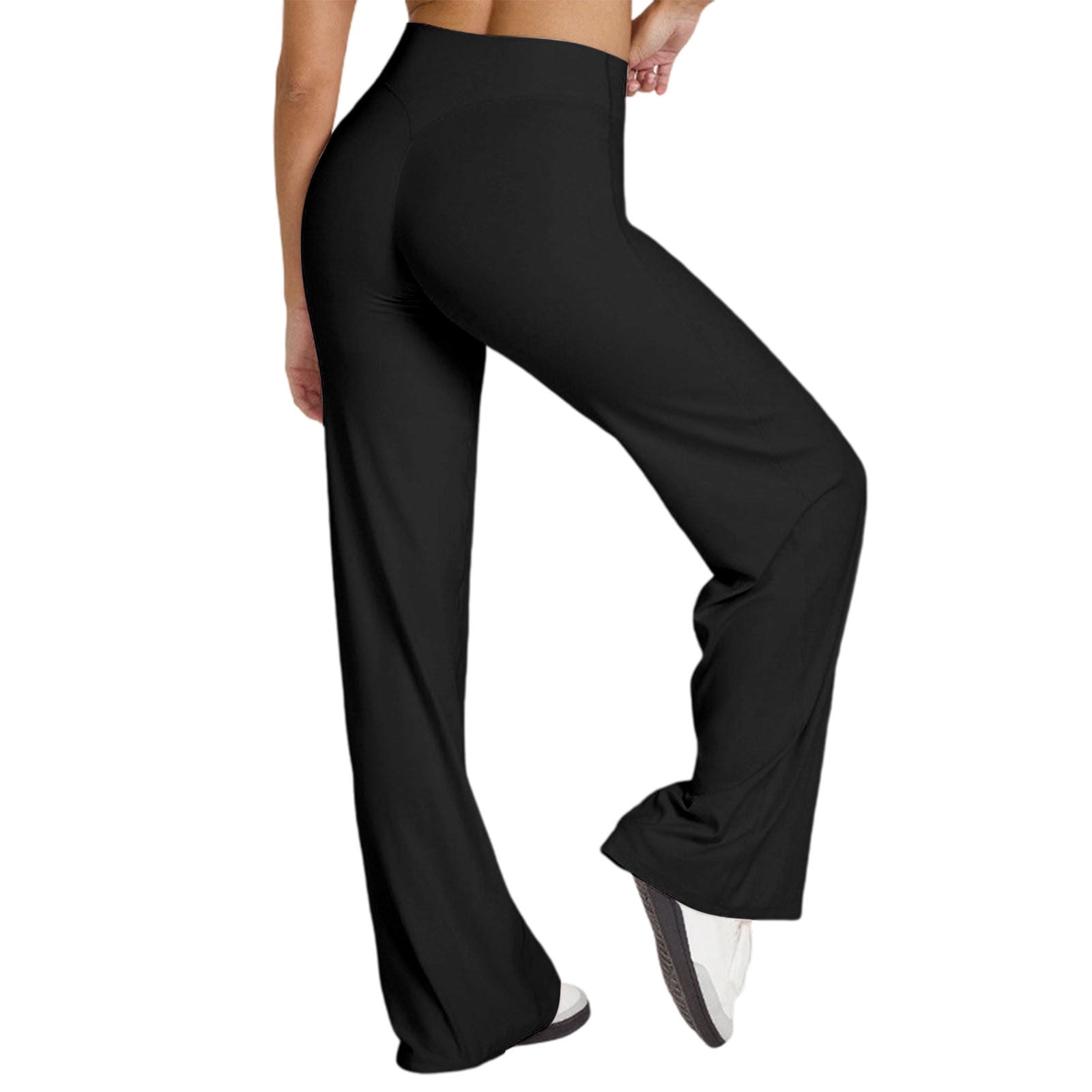 Gyexs Linen Pants for Women Lined High Waisted Baggy Pants Baggy ...