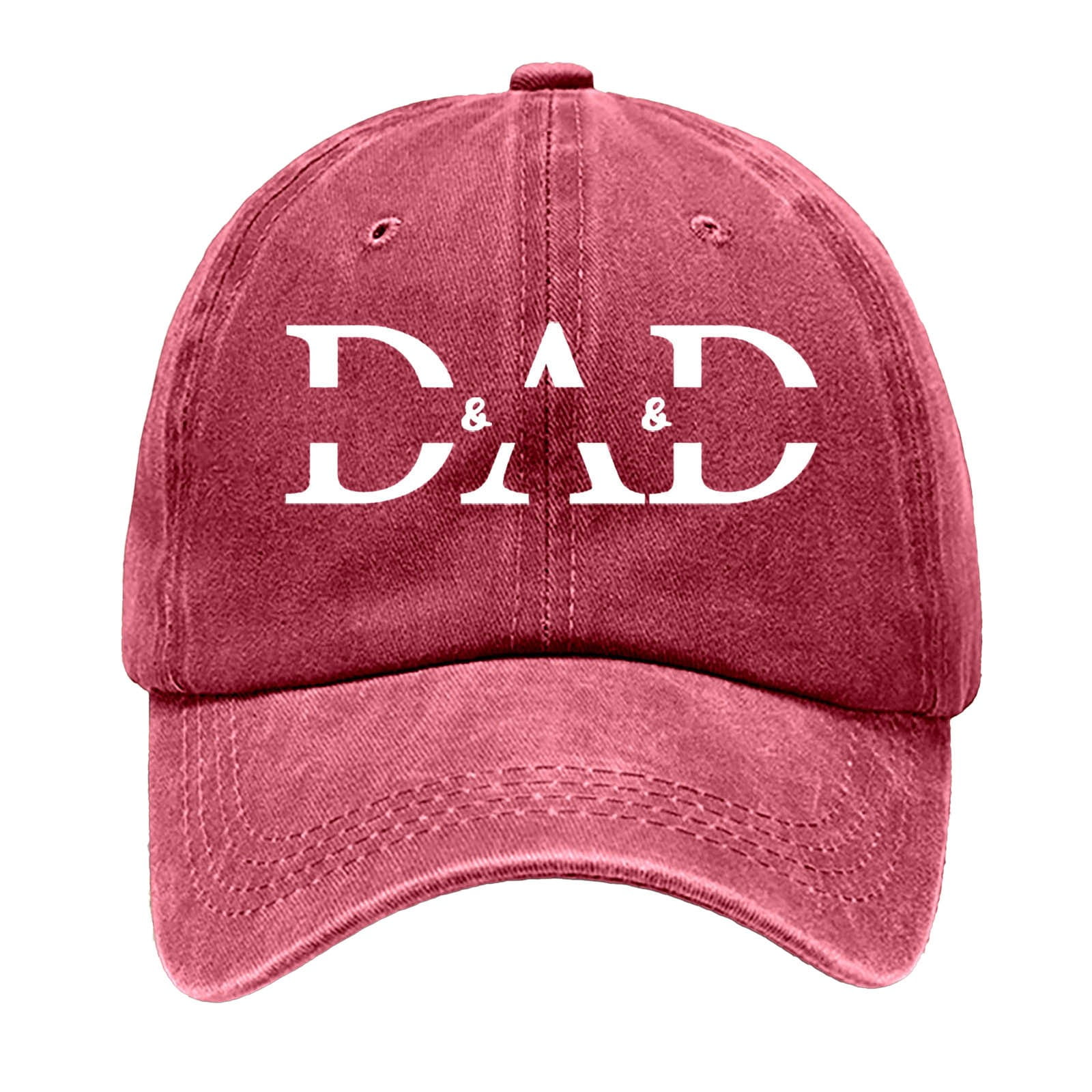 Gyexs Low Cap Fathers Day Hats Dad Embroidered Pigment Dyed Adjustable ...