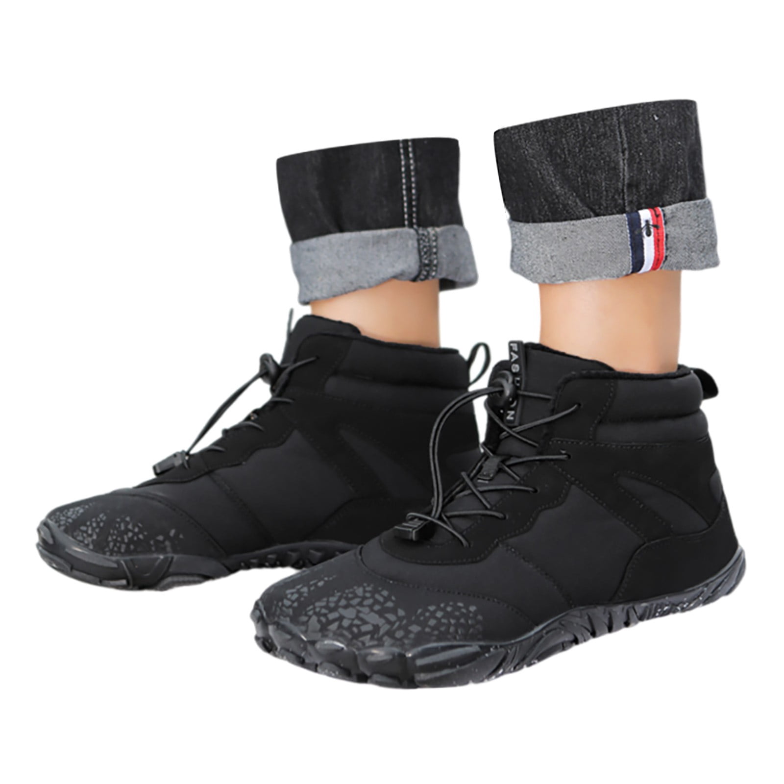 Gyexs Mens Snow Boots Waterproof, Winter Shoes for Women 2025 Dressy ...