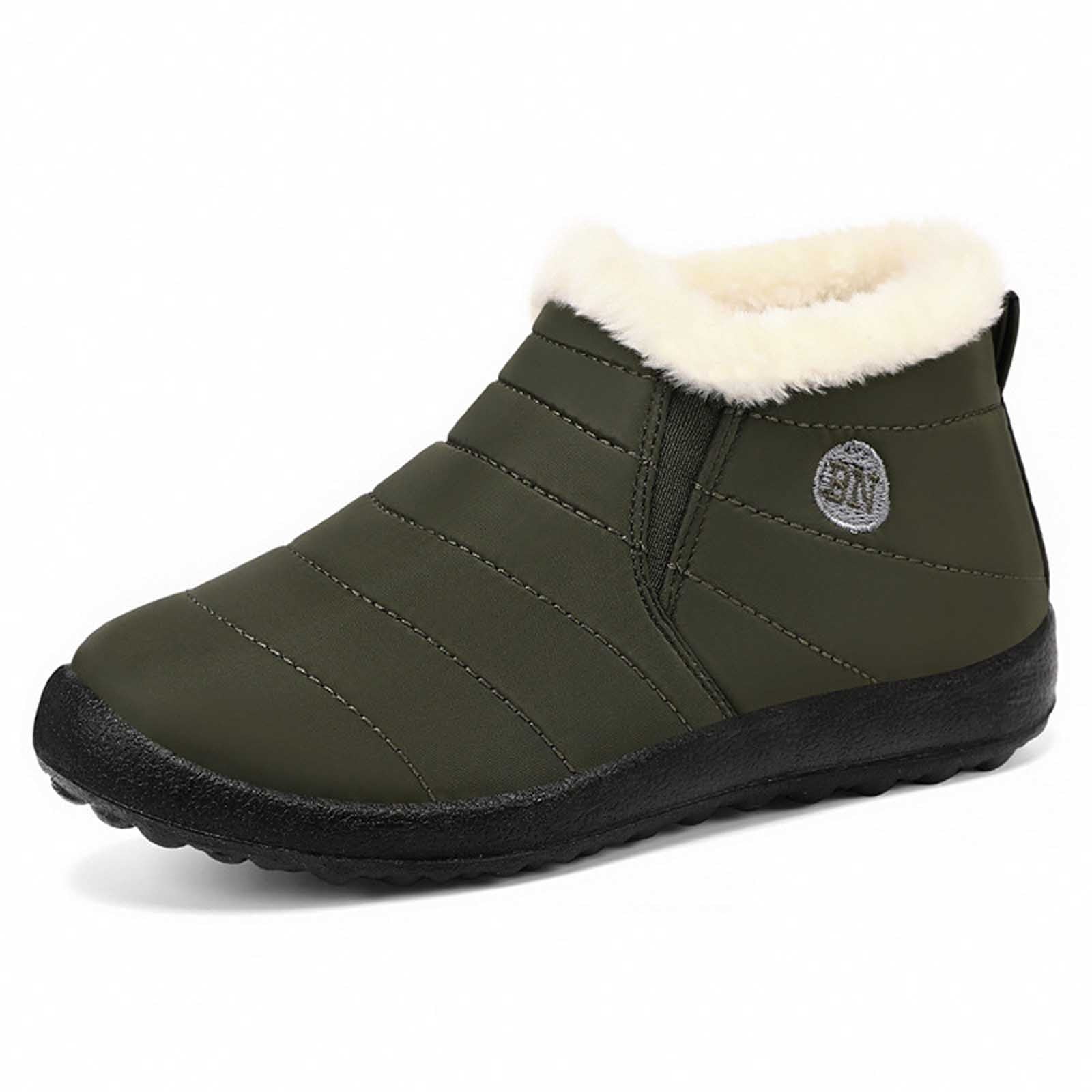 Gyexs Snow Boots for Women Size 5, Winter Shoes for Women, Static ...