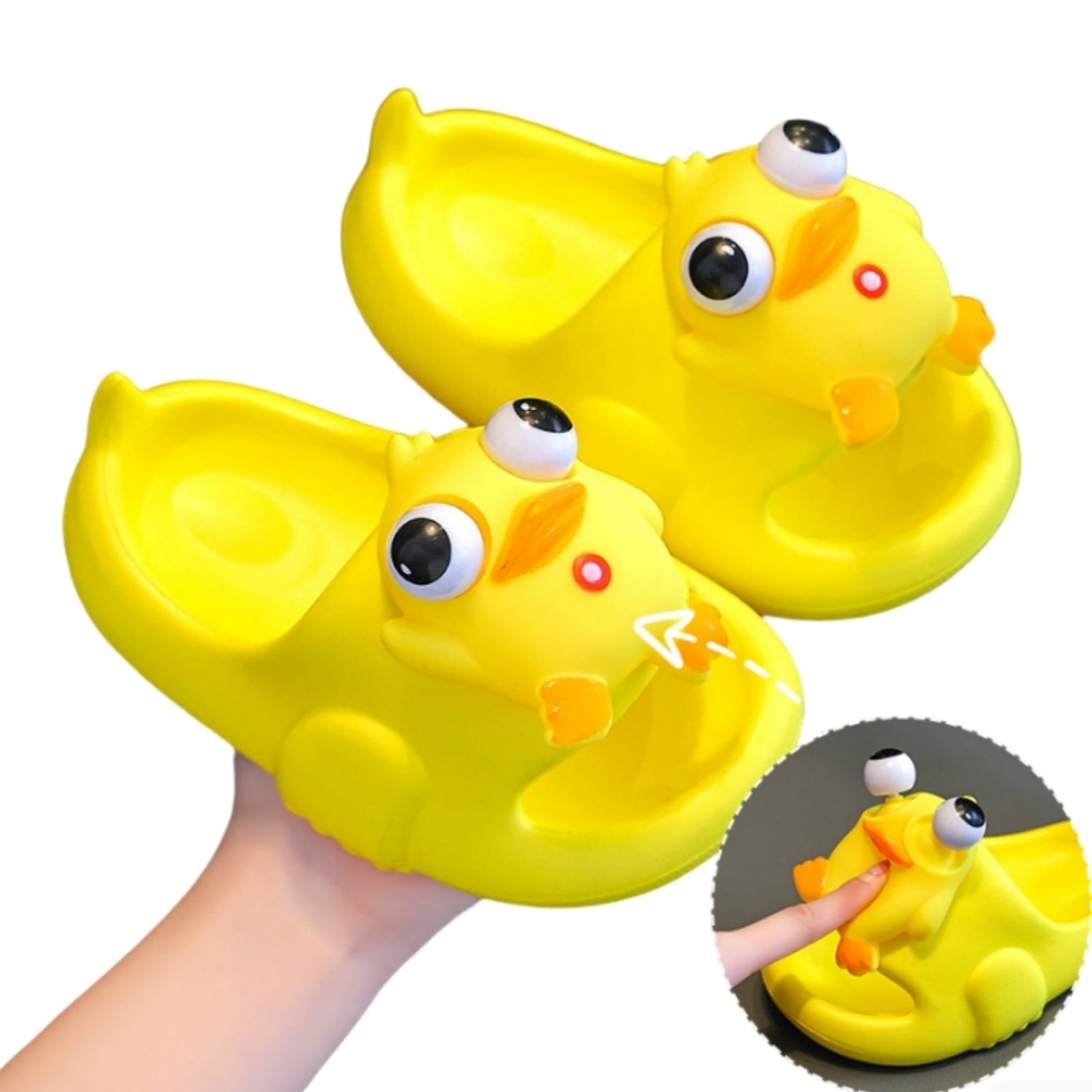 Gyexs Toddler Kids Cartoon Animal Slides Sandals 6.5-7 Years Summer -On ...