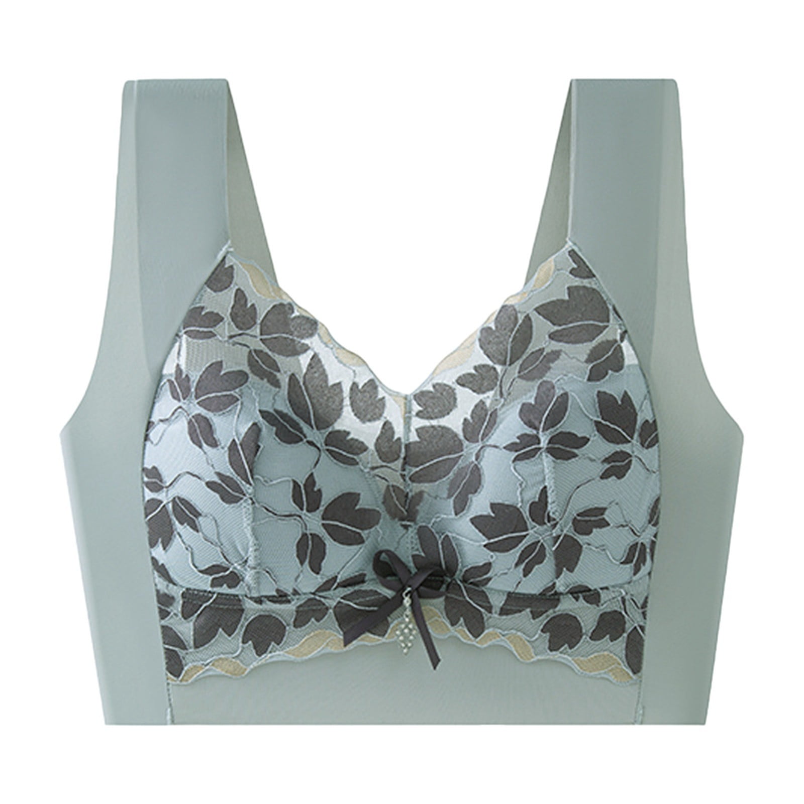 Gyexs Versatile Comfy Lift & Flex Lacy Bra Top Charm Wireless Bra Lace ...