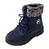 Gyexs Womens Snow Boots Slip On Womens Winter Shoes Warm Fuzzy Lace Up ...