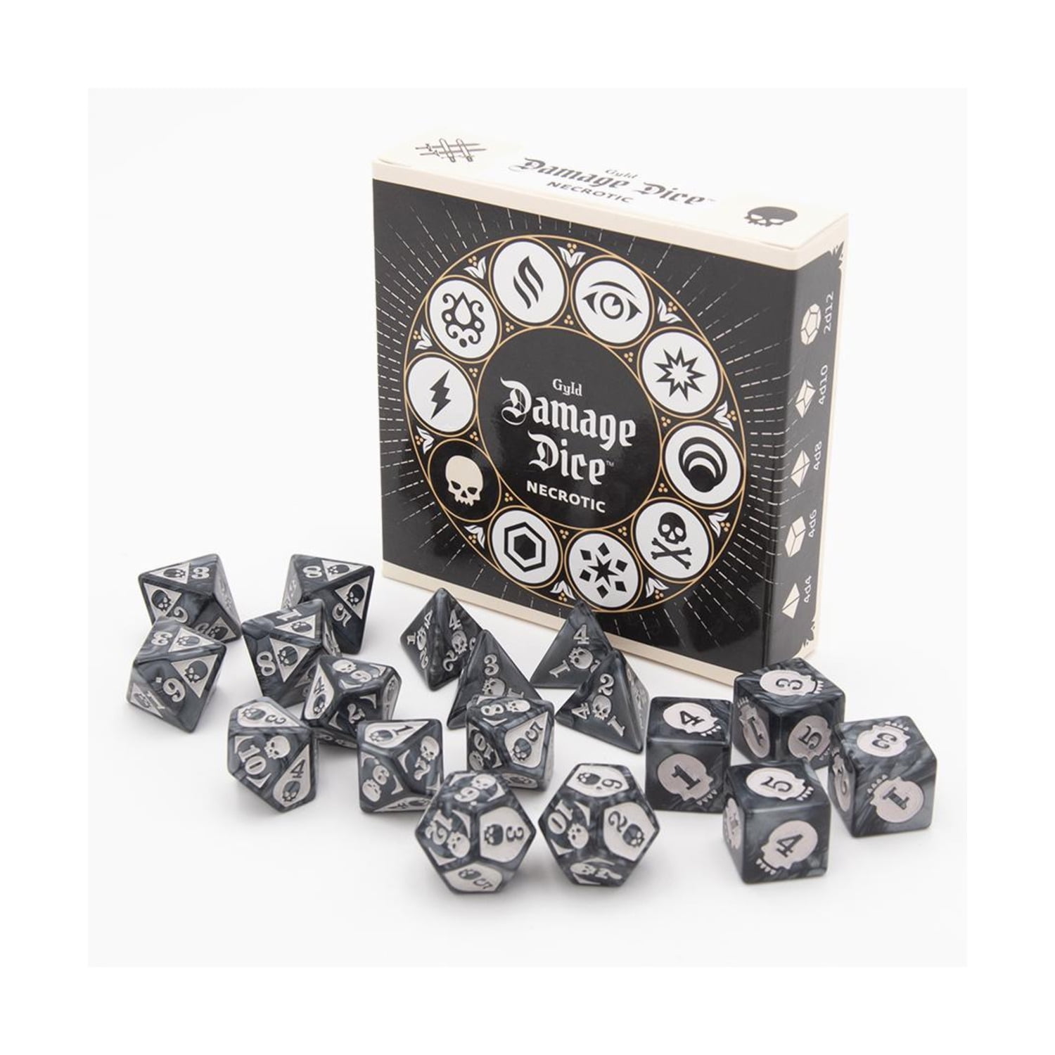 Gyld Necrotic Dice (18) New - Walmart.com