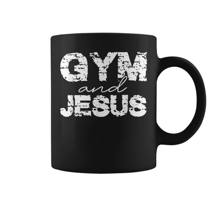 Gym And Jesus Coffee Mug - Walmart.com