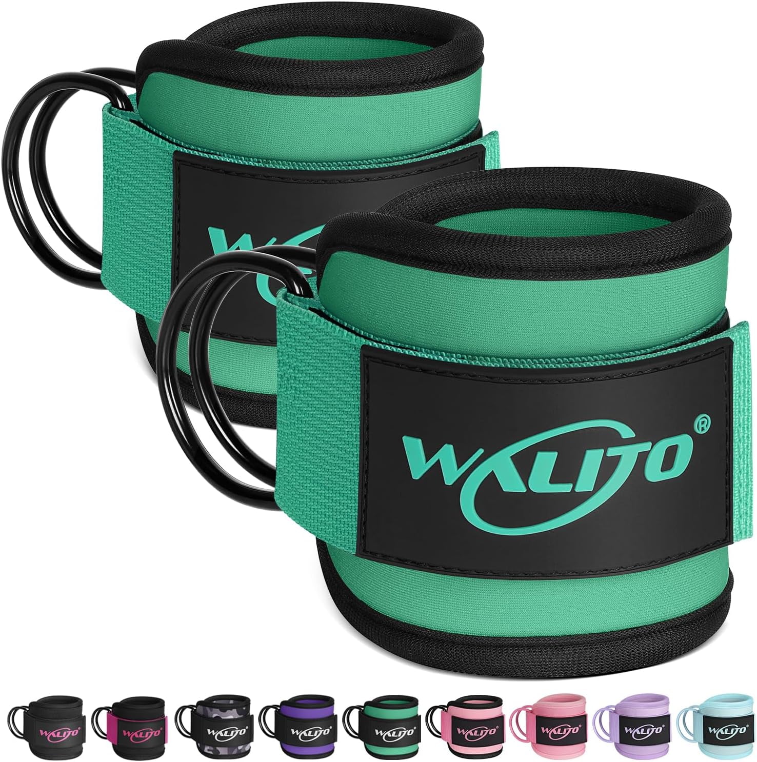 Gym Ankle Straps for Working Out - Glute Ankle Cuff Kickback Strap, Gym Cable Machine ...