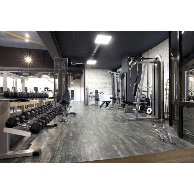 Gym Backdrop Equipment Weightlifting Exercise Sports Fitness Room ...