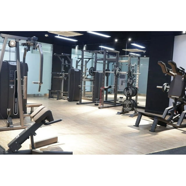 Gym Backdrop Equipment Weightlifting Exercise Sports Fitness Room ing ...