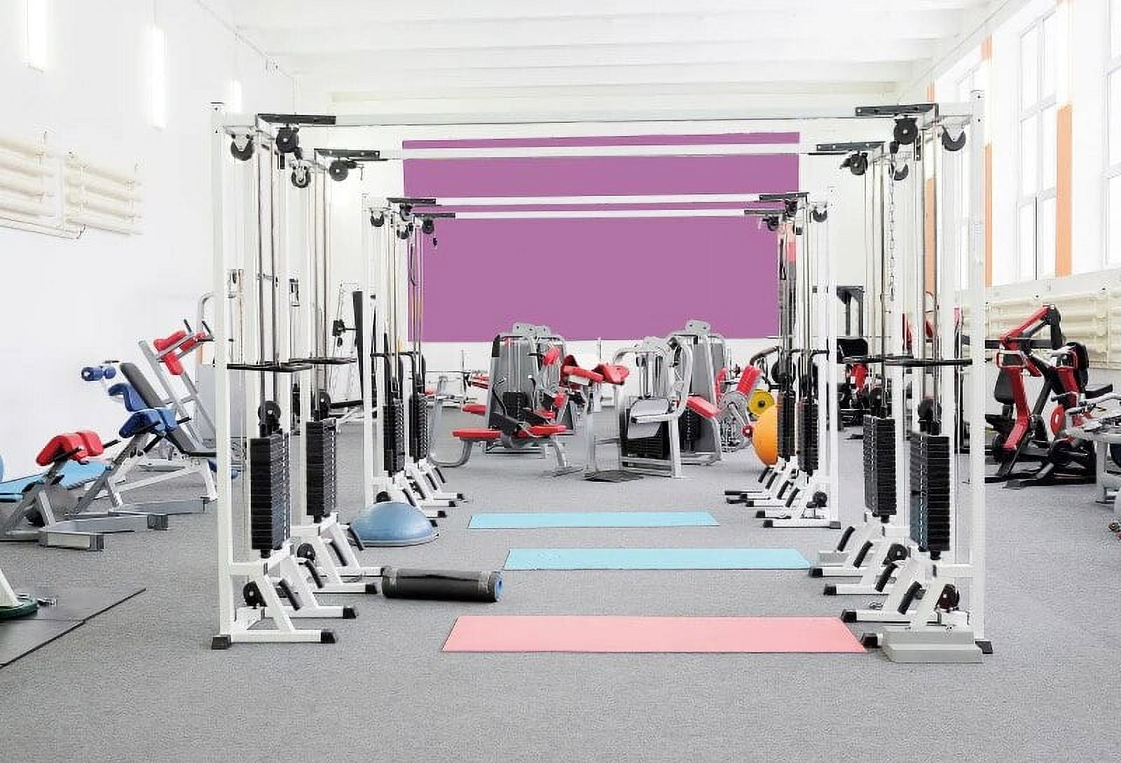 Gym Backdrop Equipment Weightlifting Exercise Sports Fitness Room ing ...