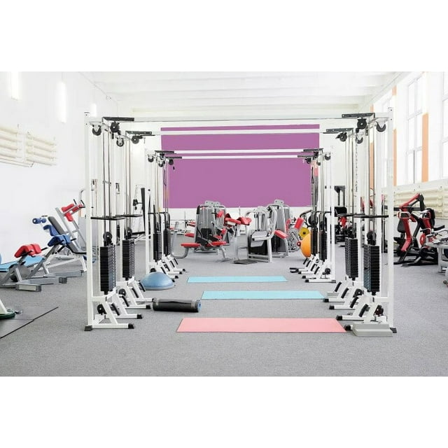 Gym Backdrop Equipment Weightlifting Exercise Sports Fitness Room ing ...