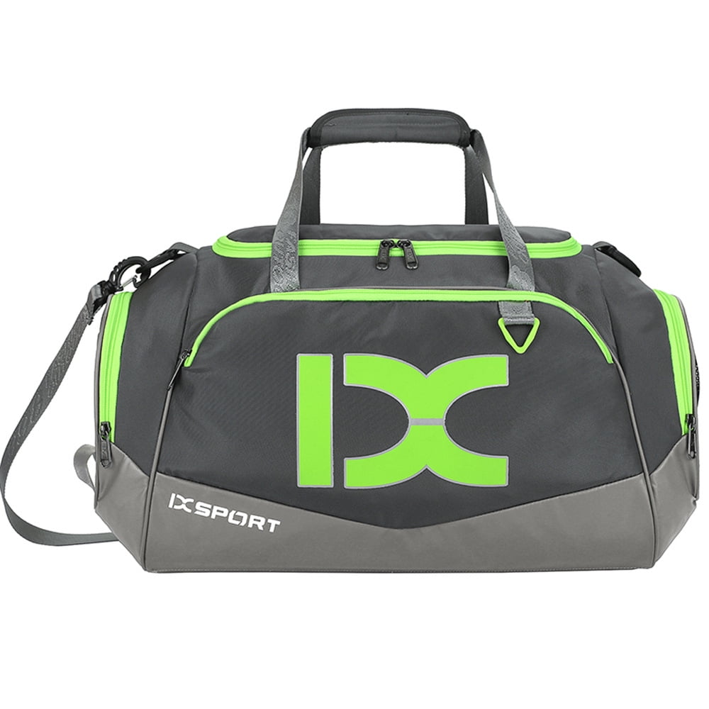 Gym Bag Dry And Wet Separation Cylinder Exercise,Red with white ...