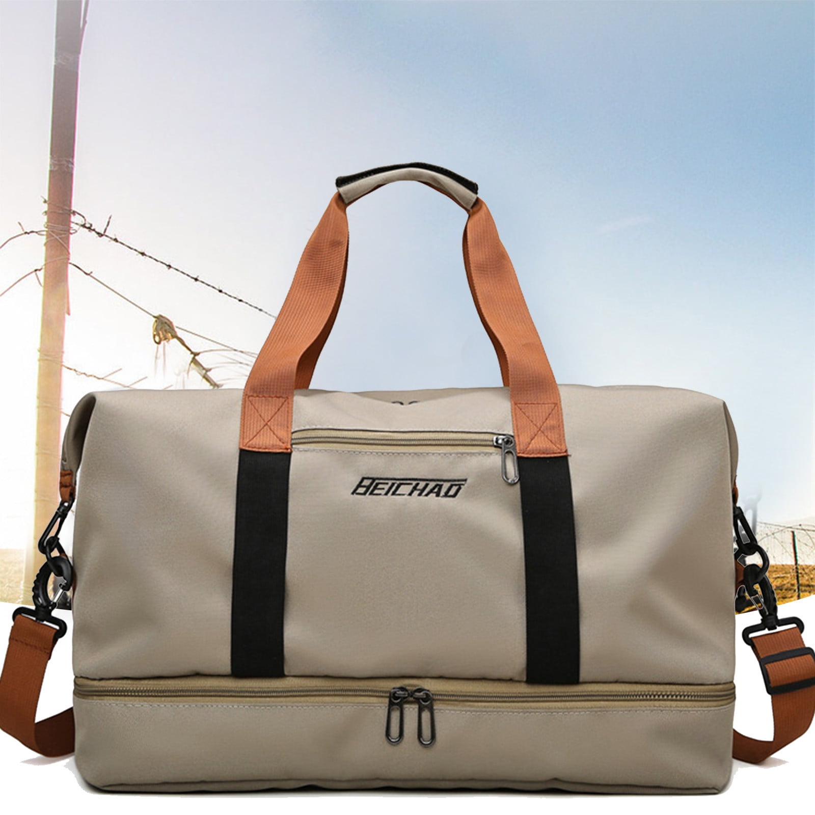 Gym Bag For Women And Men, Duffel Bag For Sports, Gyms, Water Proof ...