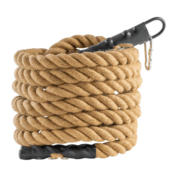 Gym Climbing Rope 1.5"x25FT, Fitness Strength Training Rope, Heavy Duty ...