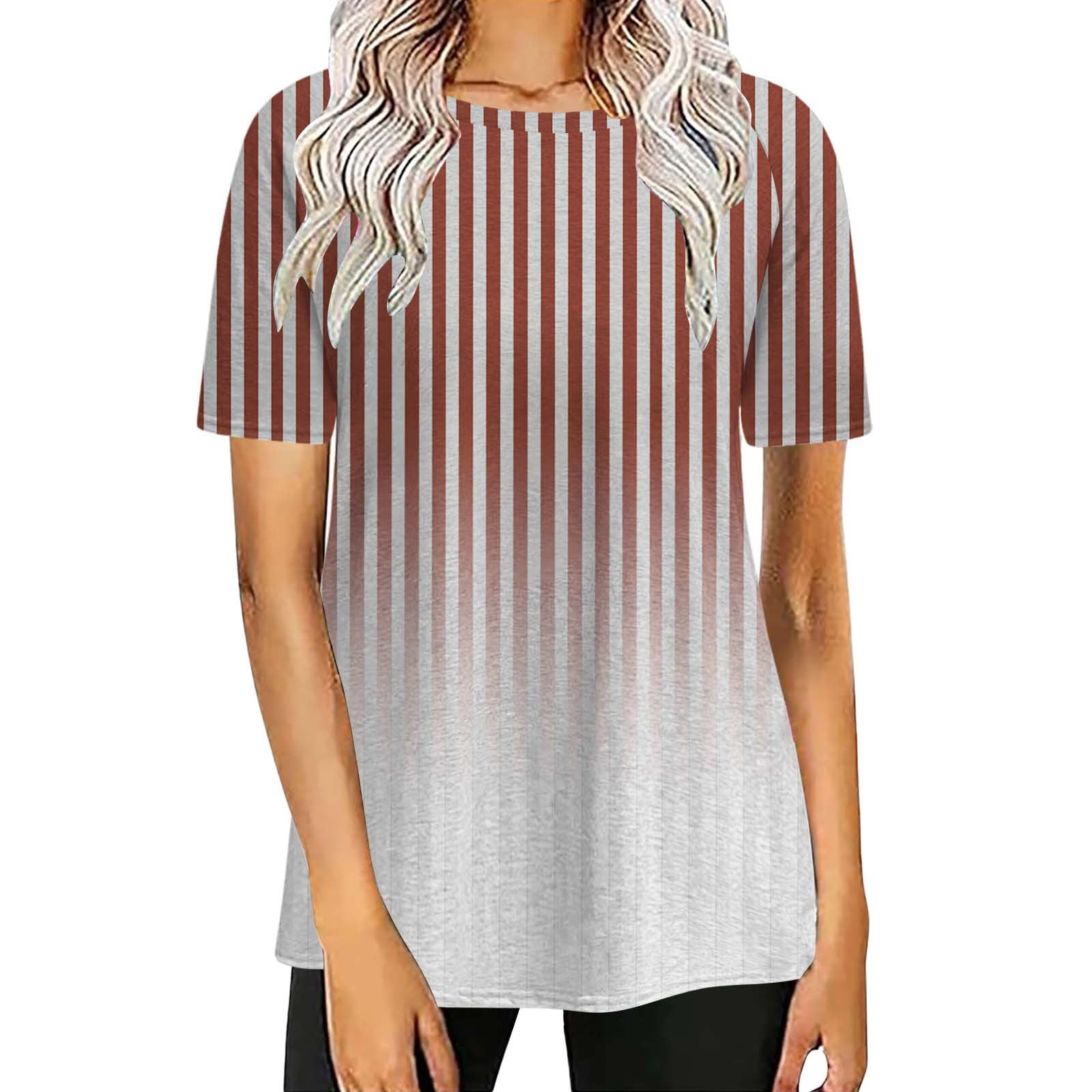 Gym Clothes For Woman T-Shirts For Women Women Workout Tops Running ...