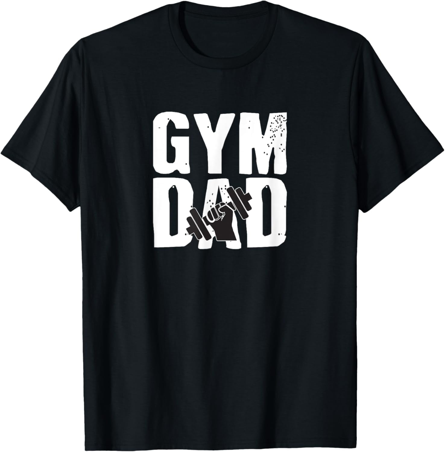 Gym DAD Fathers Day Gift Workout T-shirt - Walmart.com