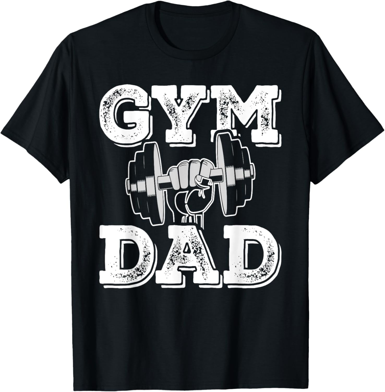 Gym DAD Fathers Day Workout T-Shirt - Walmart.com